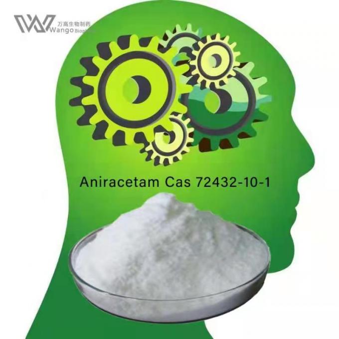 Aniracetam Nootropics Bulk Powders AMPA Receptor Modulator 72432-10-1